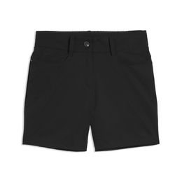 Golfshorts Puma "Avant 6" Golfshorts Damen", Damen, Gr. L, Normalgr&ouml;&szlig;en, schwarz, Obermaterial: 50% Elastomultiester, 50% Polyester, unifarben, regular fit, Hosen