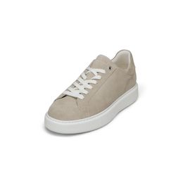 Marc O'Polo Sneaker MARC O'POLO "aus weichem Velours-Rindleder", Herren, Gr. 40, grau silk, Obermaterial: 100% Leder, unifarben, Schuhe Sneaker