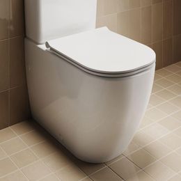 ROCA Solana Toilette bodenstehend, A342000S00,