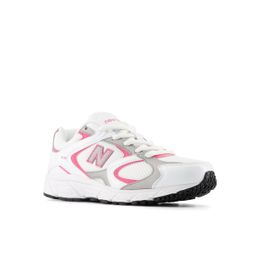 Sneaker New Balance "408", M&auml;dchen, Gr. 37, nb wei&szlig;, Synthetik, Textil, Schuhe Sneaker, inspiriert vom 530