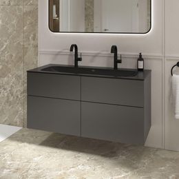 Villeroy & Boch Villeroy & Boch Somera Schrank mit Doppelwaschtisch, 2 Ausz&uuml;ge, 5A73C1R7+B80700VR,