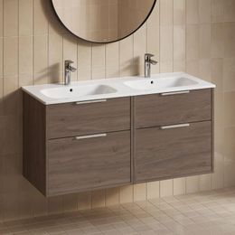ROCA Solana Schrank mit Doppelwaschtisch, 4 Ausz&uuml;ge, A32700V000+A858201537,