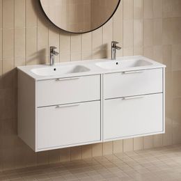 ROCA Solana Schrank mit Doppelwaschtisch, 4 Ausz&uuml;ge, A32700V000+A858201509,