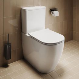 ROCA Solana Toilette bodenstehend, A342000S00+A801H02000+A34100CS00,