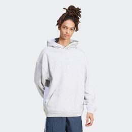 Kapuzensweatshirt adidas originals "PREMIUM ESSENTIALS HOODIE", Herren, Gr. XL, light grau heather, Obermaterial: 100% Baumwolle, angesetztes B&uuml;ndchen, Sweatshirts