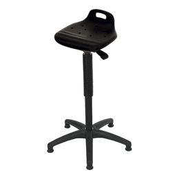 STIER Stehhilfe mit Gleitern Sitzh&ouml;he 570-820 mm PU-Sitz mit Tragegriff (904689)