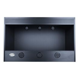 LUCKY REPTILE Iso Tarrium schwarz 80 x 50 x 50 cm
