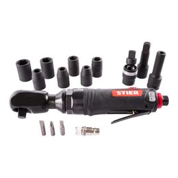 STIER Druckluft-Ratsche-Set 3/8" - 14-teilig (902567)