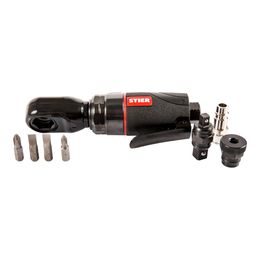 STIER Druckluft-Ratschen-Set 3/8" + 1/4" (902566)