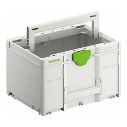 FESTOOL SYS3 TB M 237 Systainer&sup3; ToolBox mit gro&szlig;em Stauraum und robustem Material f&uuml;r den Transport von Werkzeugen und Zubeh&ouml;r, 204866)