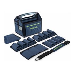 FESTOOL SYS3 T-BAG M Systainer&sup3; ToolBag mit gro&szlig;em Stauraum und robustem Material f&uuml;r den Transport von Werkzeugen und Zubeh&ouml;r, 577501)