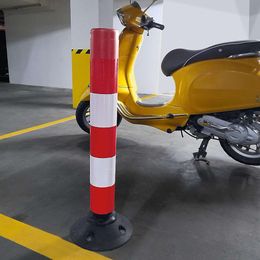 Moravia Leitzylinder LeitPin, H&ouml;he 460 mm, rot / wei&szlig; reflektierend, ab 30 Stk