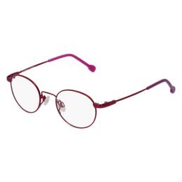 Titanflex 830073 Brille Teenager | Fassung: Vollrand, Rund, Flieder Rot