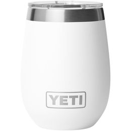 Yeti Vakuum Isolier Weinbecher Rambler 295ml mit Keramikbeschichtung Wei&szlig;
