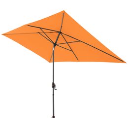 Doppler Sonnenschirm Myzone Auto Tilt Orange ca. 300x200cm