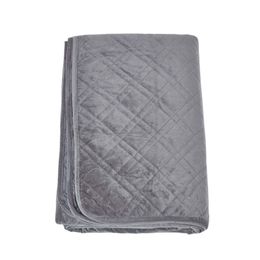 Homescapes TAGESDECKE Samt 200/200 cm, geometrisch gemustert