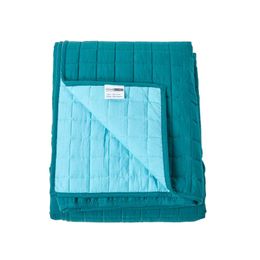 Homescapes TAGESDECKE gesteppt mit Wende-Design, 150/200 cm