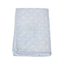 Homescapes TAGESDECKE Samt 200/200 cm, geometrisch gemustert