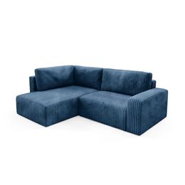 ECKSOFA Angela 4 Sitzpl&auml;tze Marineblau