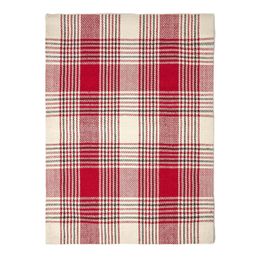 Homescapes HANDWEBTEPPICH Walker kariert 70/120 cm