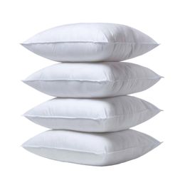 Homescapes KOPFKISSEN 60/70 cm, 4er-Set aus Super-Mikrofaser