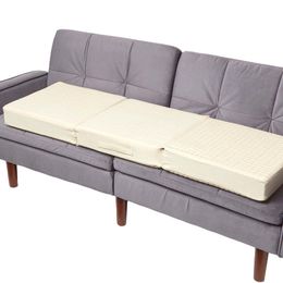 Homescapes SOFA-AUFLAGE creme 150/50/10 cm &ndash; gro&szlig;es Sitzkissen orthop&auml;disch