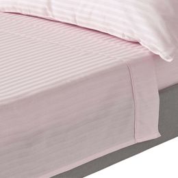Homescapes DAMAST-BETTLAKEN ohne Gummizug, 100% &Auml;gyptische Baumwolle