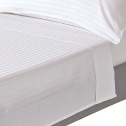 Homescapes DAMAST-BETTLAKEN ohne Gummizug, 100% &Auml;gyptische Baumwolle