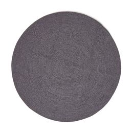Homescapes TEPPICH Melange geflochten rund 120 cm