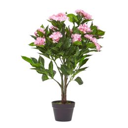 Homescapes KUNSTBLUME Hortensien rosa, 85 cm
