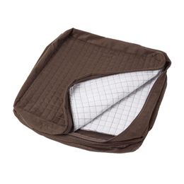 Homescapes SITZKISSEN-BEZUG f&uuml;r Sofa-Auflage 150/50/10 cm, Velours