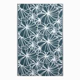 Homescapes OUTDOORTEPPICH floral gemustert 150/240 cm