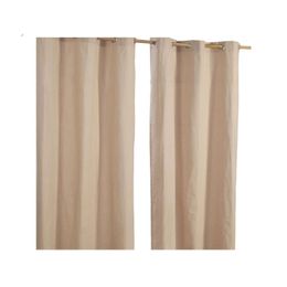 Homescapes &Ouml;SENVORHANG blickdicht 2er-Set, 137/228 cm
