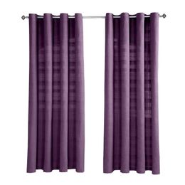 Homescapes &Ouml;SENVORHANG Rajput blickdicht 2er-Set, 167/228 cm