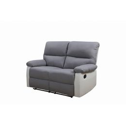 EINZELSOFA lincoln Weiss / Hellgrau