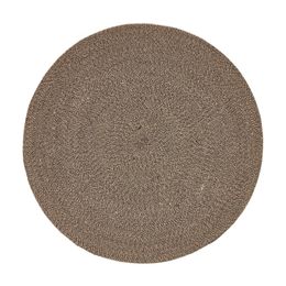 Homescapes TEPPICH Melange geflochten rund 120 cm