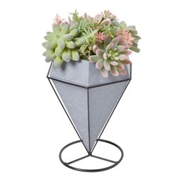 Homescapes KUNSTPFLANZEN Sukkulenten-Arrangement im Deko-Topf, 31 cm