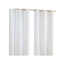 Homescapes &Ouml;SENVORHANG blickdicht 2er-Set, 137/228 cm