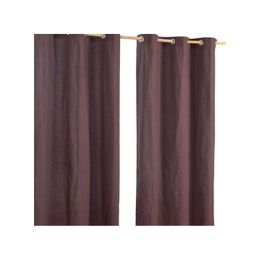 Homescapes &Ouml;SENVORHANG blickdicht 2er-Set, 137/228 cm