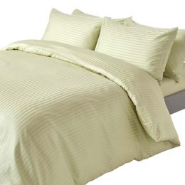 Homescapes BETTW&Auml;SCHE Damast Fadendichte 330