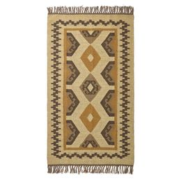 Homescapes KELIM-TEPPICH Ravar handgewebt 120/170 cm