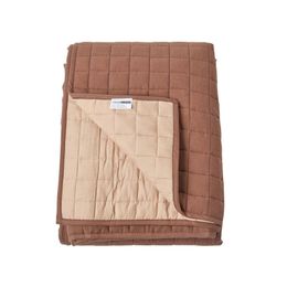 Homescapes TAGESDECKE gesteppt mit Wende-Design, 200/200 cm