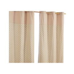 Homescapes &Ouml;SENVORHANG Sterne blickdicht 2er-Set, 137/228 cm