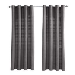 Homescapes &Ouml;SENVORHANG Rajput blickdicht 2er-Set, 167/182 cm