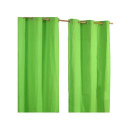 Homescapes &Ouml;SENVORHANG blickdicht 2er-Set, 137/228 cm
