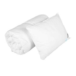 Homescapes KINDERBETTSET 120/150 cm + 40/60 cm, Federn & Daunen