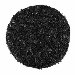 Homescapes SHAGGY-TEPPICH Dallas rund 150 cm
