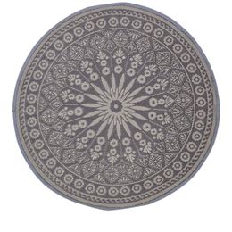 Homescapes OUTDOORTEPPICH Mandala-Muster rund 170 cm