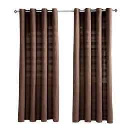 Homescapes &Ouml;SENVORHANG Rajput blickdicht 2er-Set, 167/182 cm