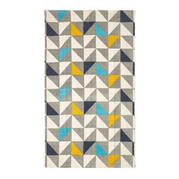 Homescapes BAUMWOLLTEPPICH Copenhagen geometrisch 160/230 cm